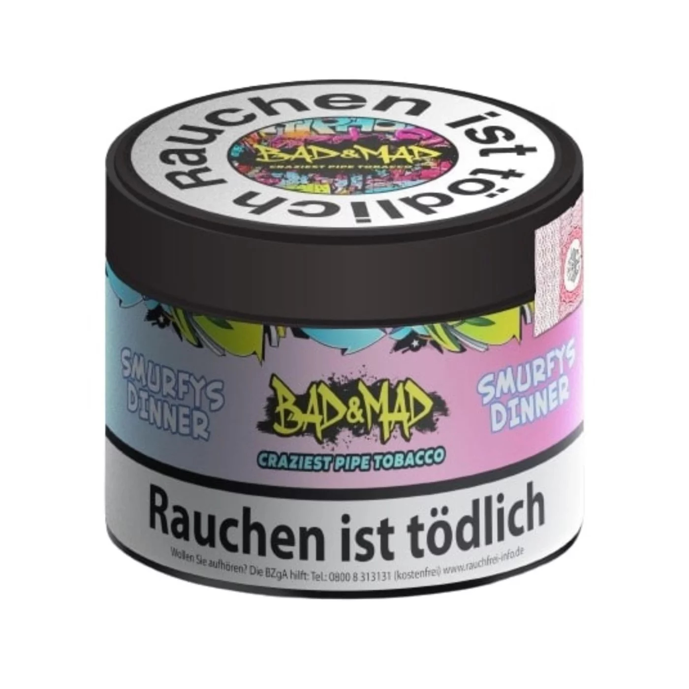 Bad & Mad Smurfys Dinner 65g Pfeifentabak