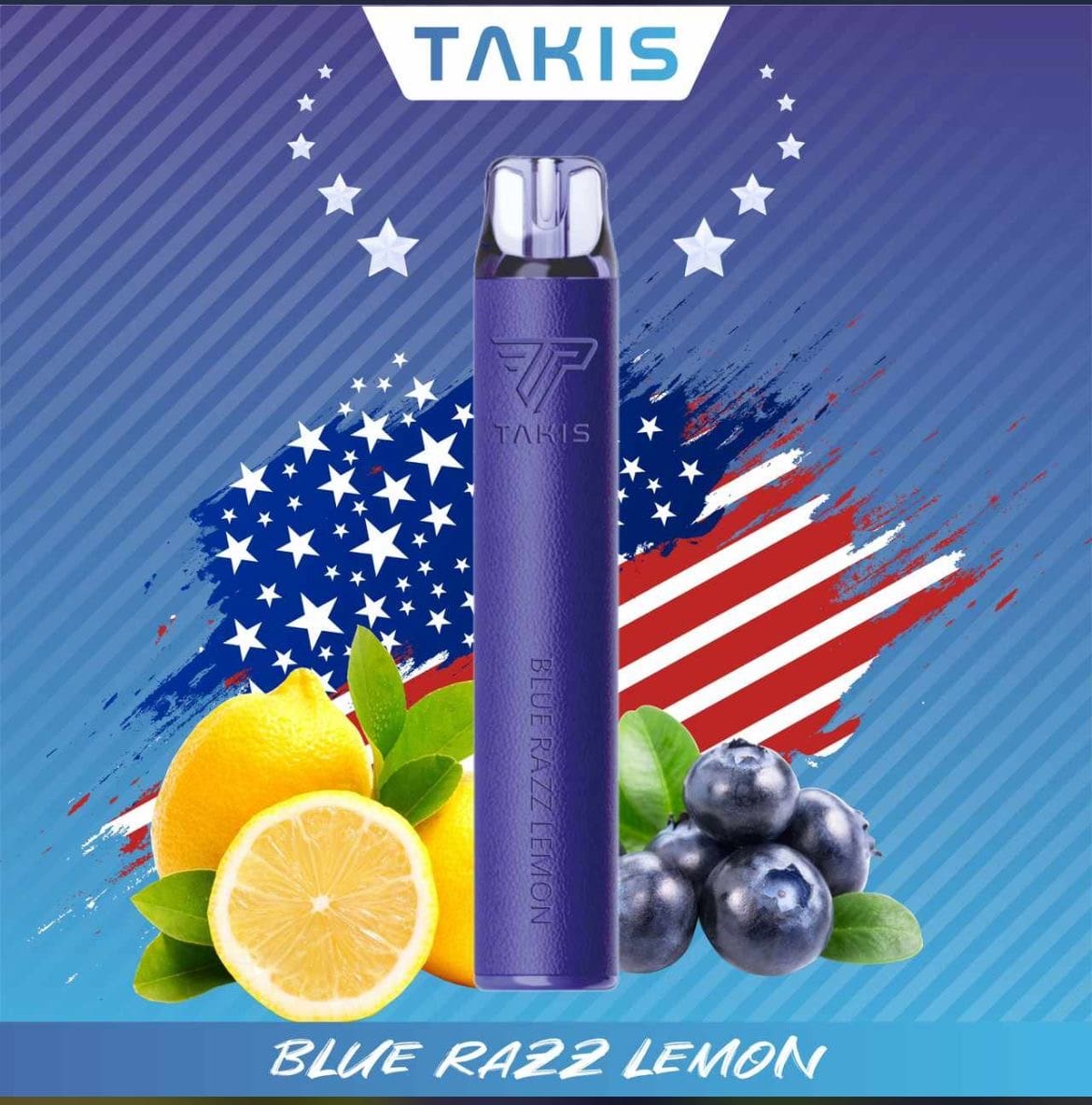Takis Vape Einweg E-Zigarette Blue Razz Lemon 2% Nikotin